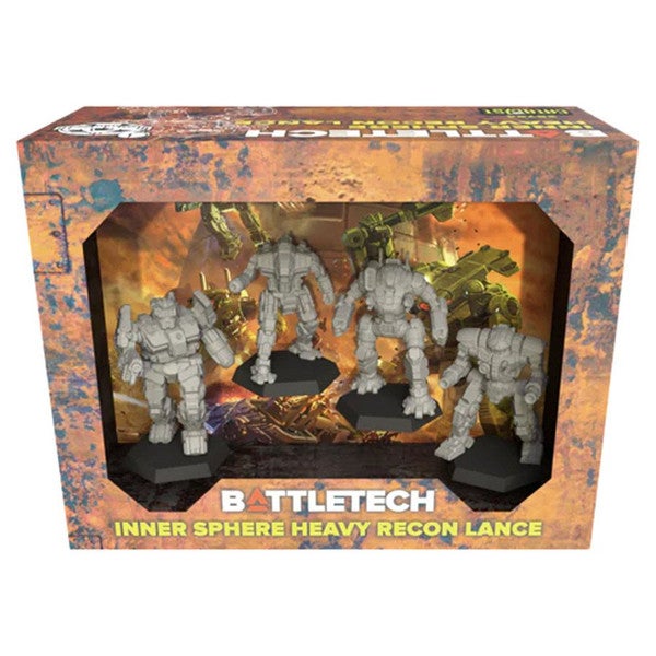 Battletech: Inner Sphere Heavy Recon Lance | Grimoires & Games