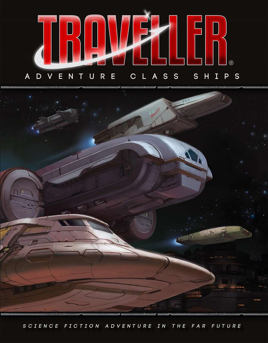 Traveller 2nd Edition RPG: Adventure Class Ships | Grimoires & Games