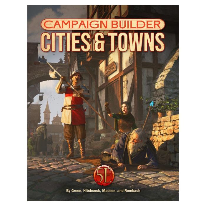 D&D 5e RPG: Campaign Builder: Cities & Towns by Kobold Press ...